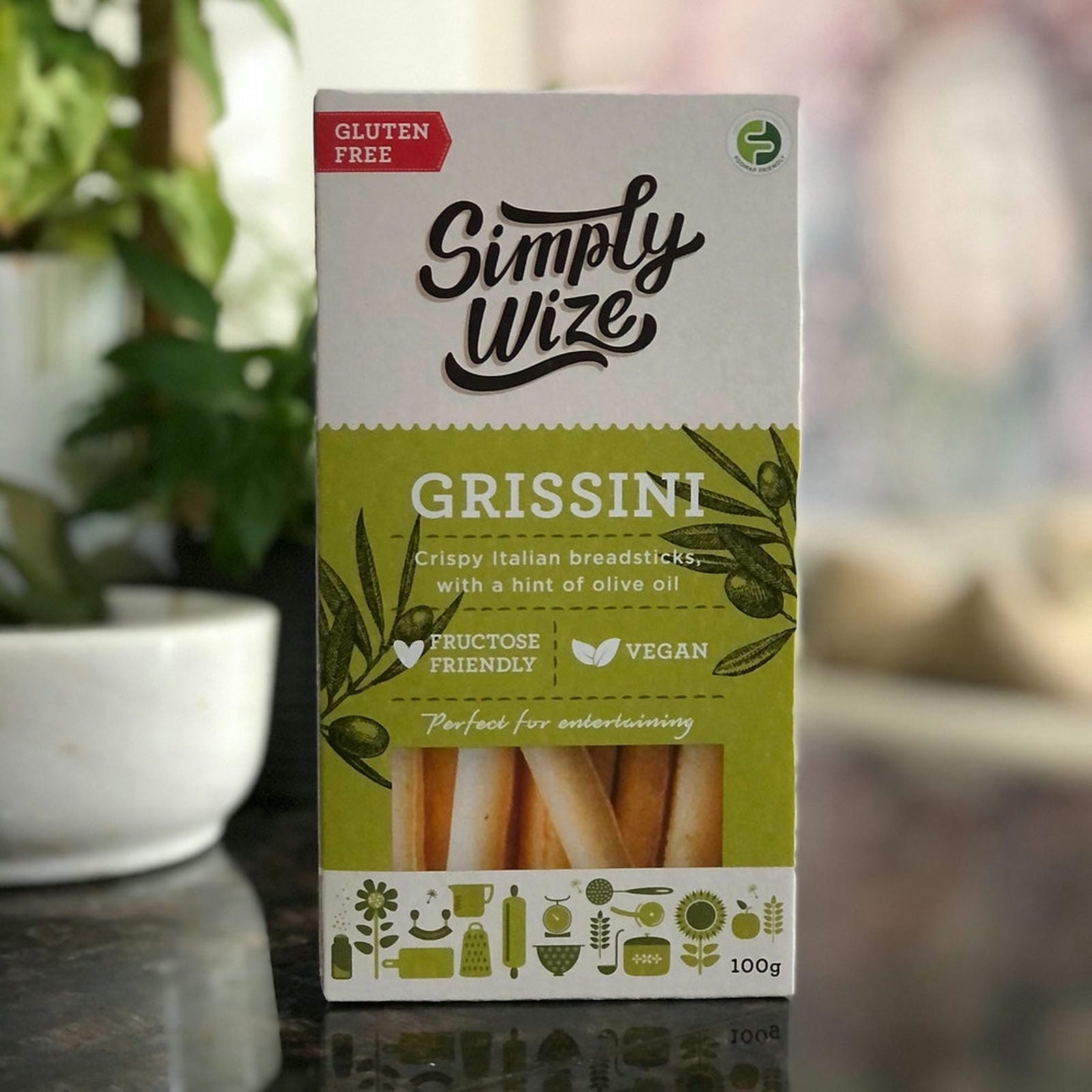Simply Wize Grissini Breadsticks 100g – Nourish Me