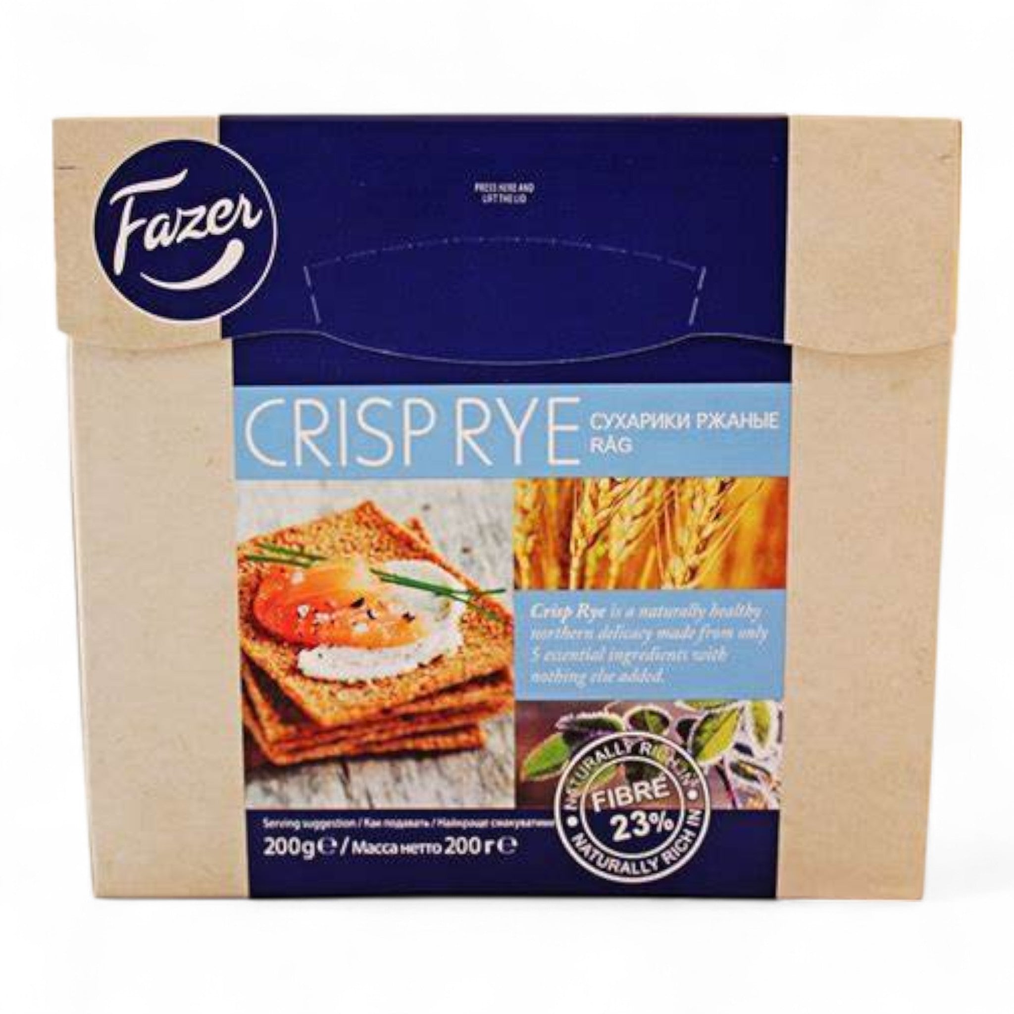 Fazer Crisp Rye 200g – Nourish Me