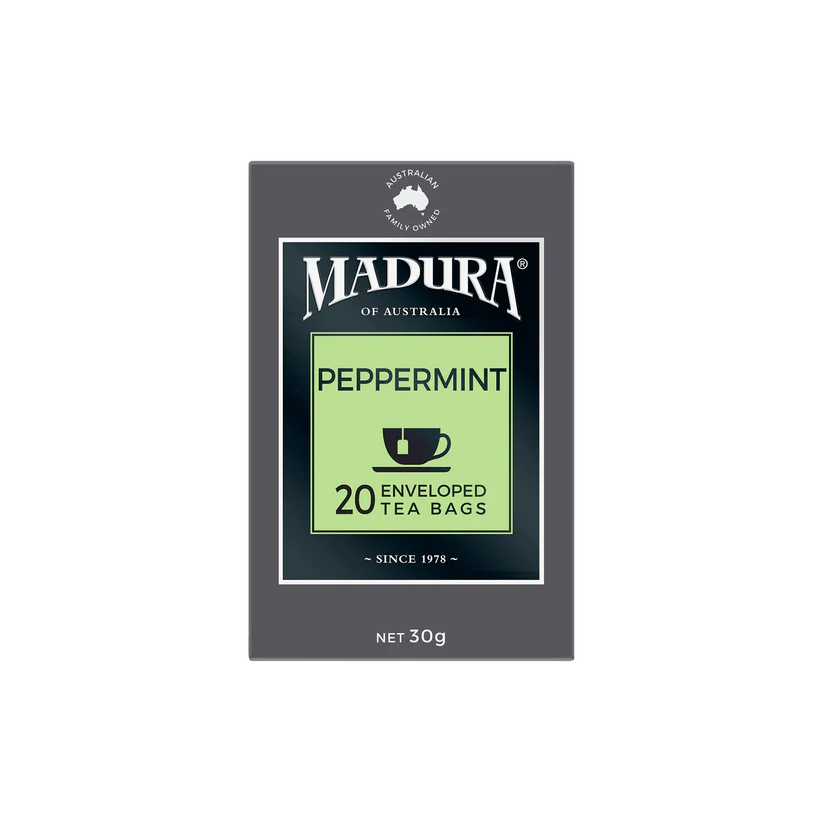 Madura Peppermint Tea Bags 30g (20 Pack) – Nourish Me
