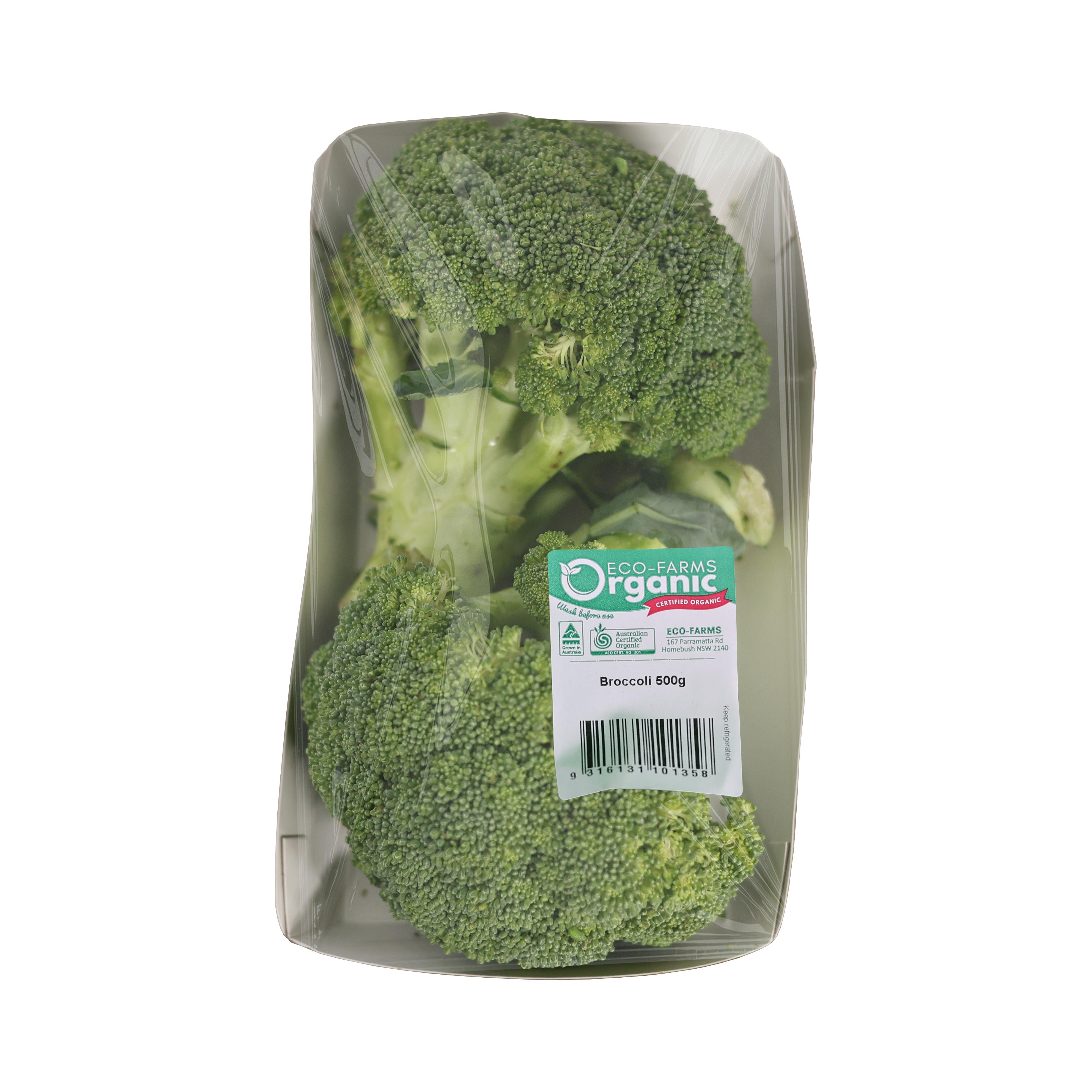 Eco Farms Organic Broccoli 500g – Nourish Me