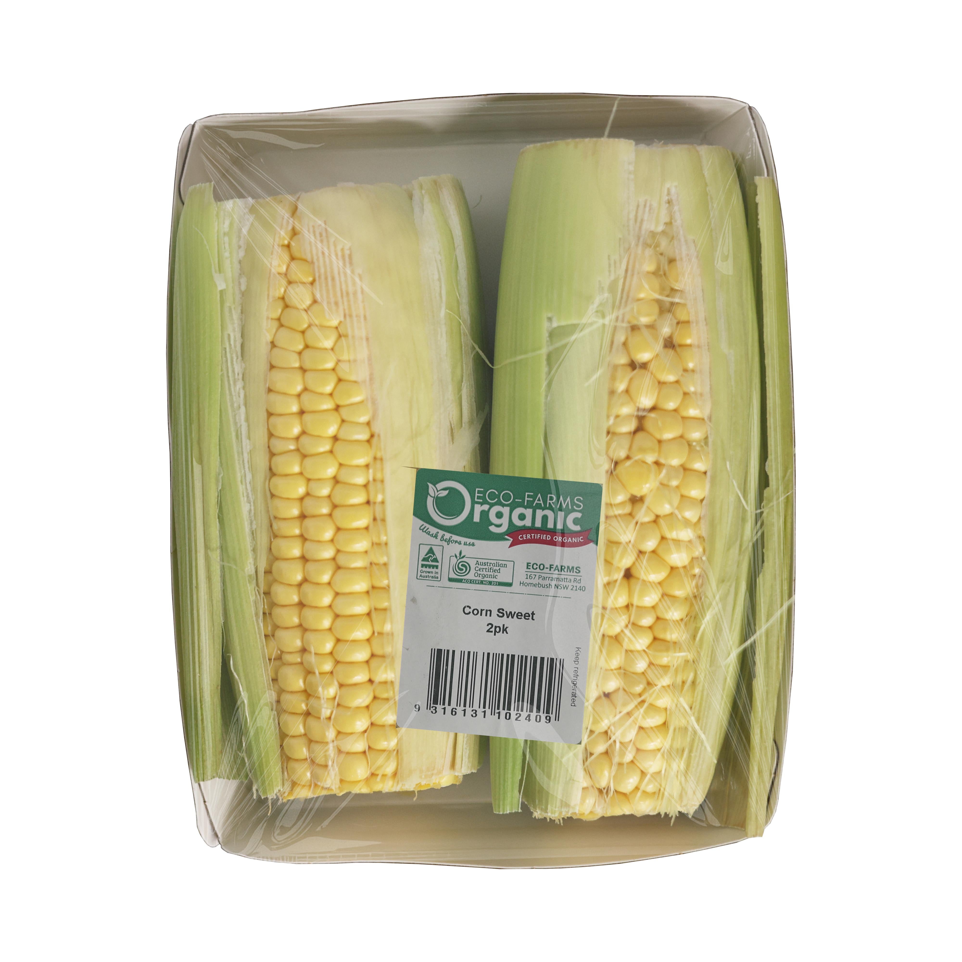 Eco Farms Organic Sweet Corn 2 Pack – Nourish Me